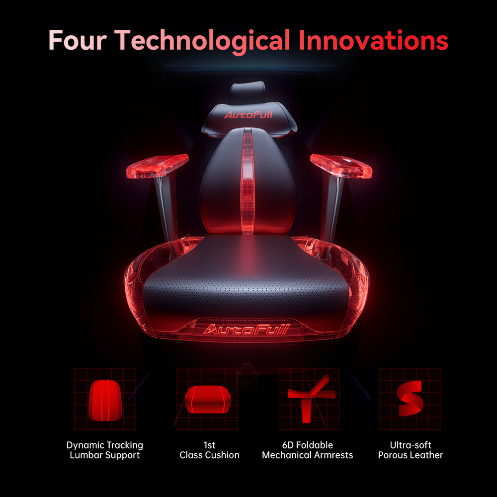 AutoFull M6 Elite Gaming Chair with 6D Armrests
