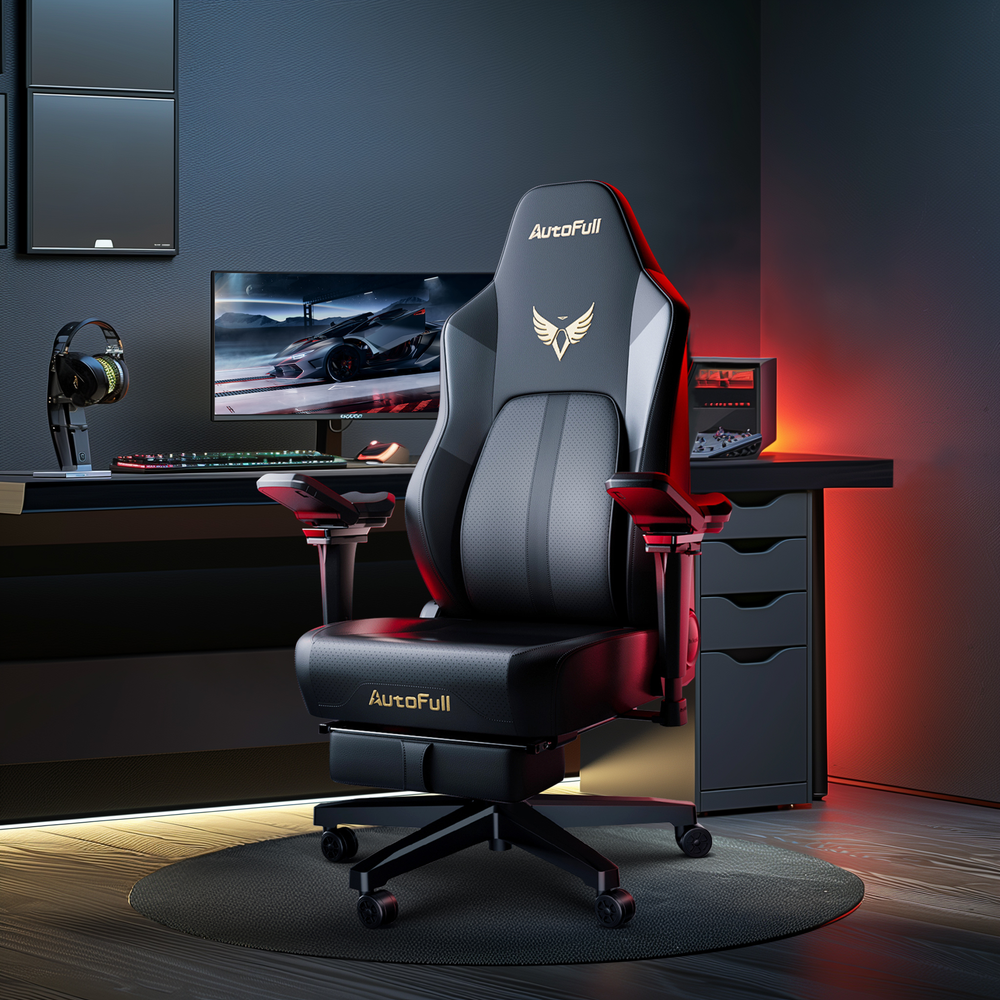 AutoFull M6 Pro Gaming Chair with Ventilation & Heating Cushion