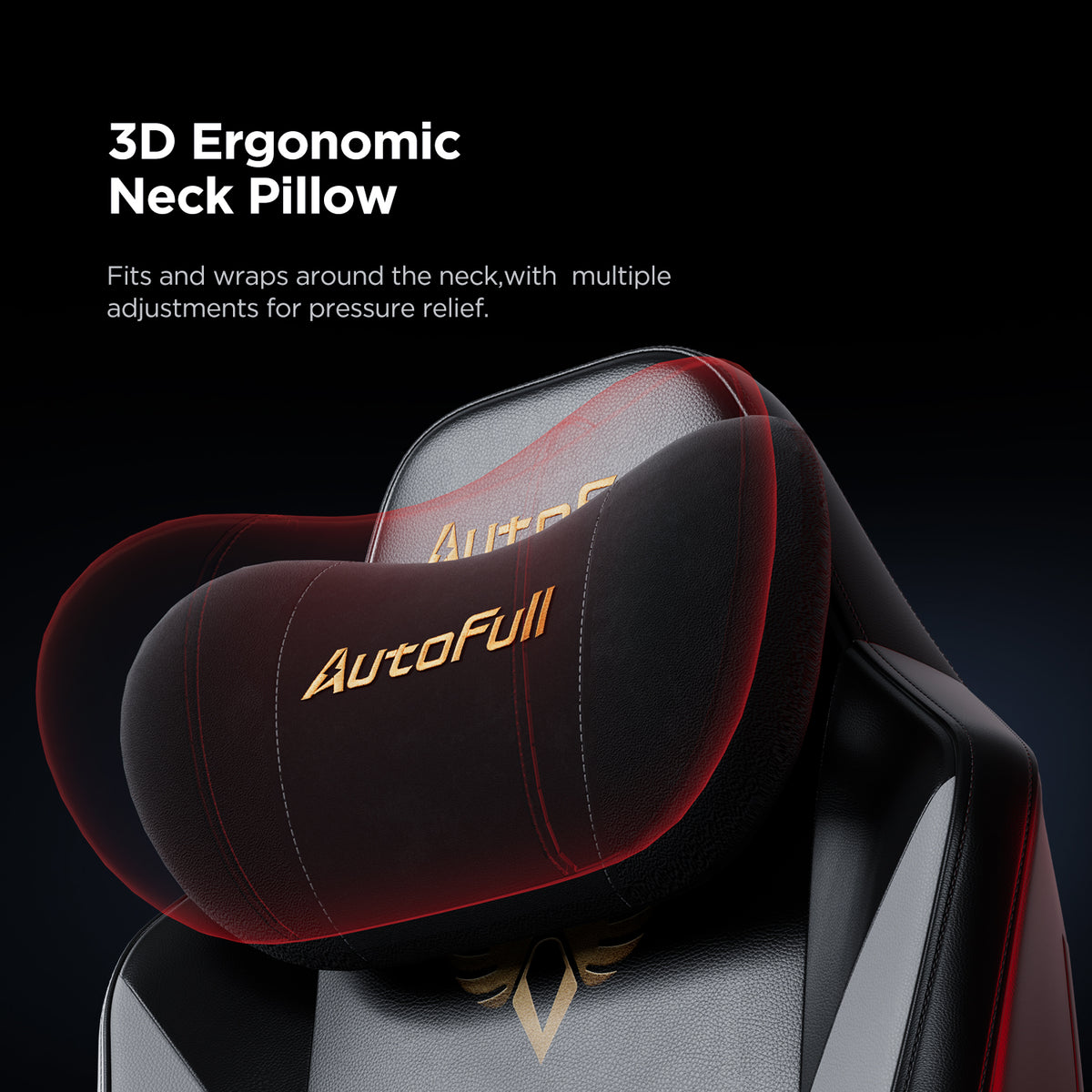 AutoFull M6 Pro Gaming Chair with Ventilation & Heating Cushion